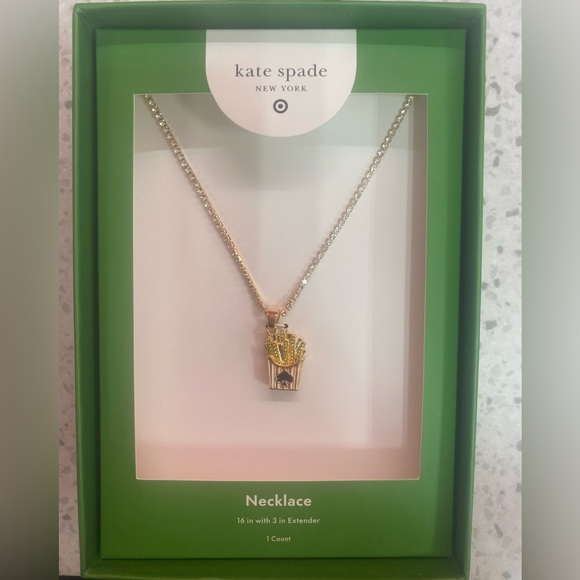 kate spade | Jewelry | Kate Spade X Target Collab Gold Necklace With ...